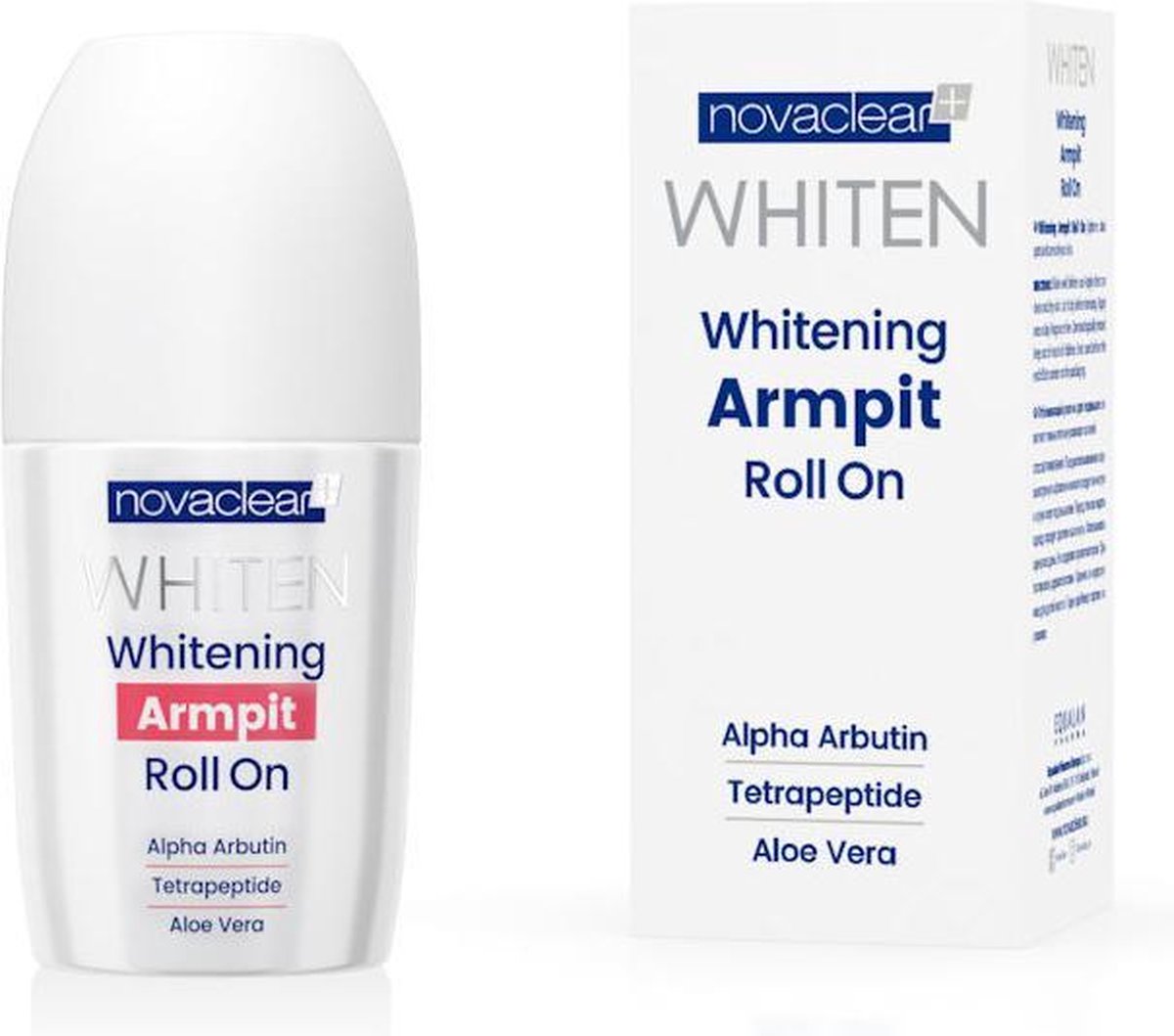Novaclear Whiten Armpit Roll On 50ml. | bol.com