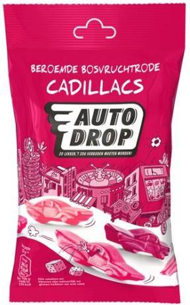 Autodrop snackpack cadillacs 16 x 85 gr | bol.com