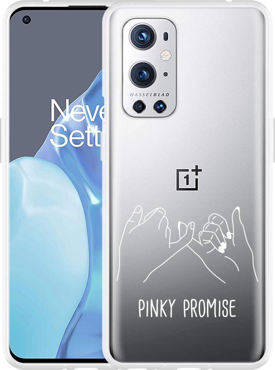 OnePlus 9 Pro Hoesje Pinky Promise - Designed by Cazy | bol