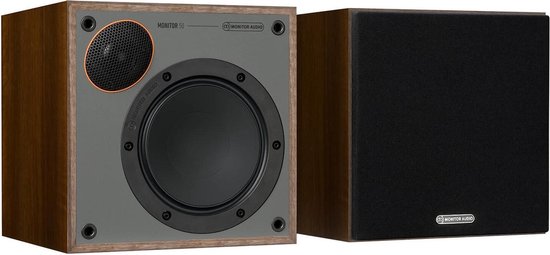 Monitor Audio Monitor 50 - Boekenplank Speakers - Walnoot (per paar) | bol