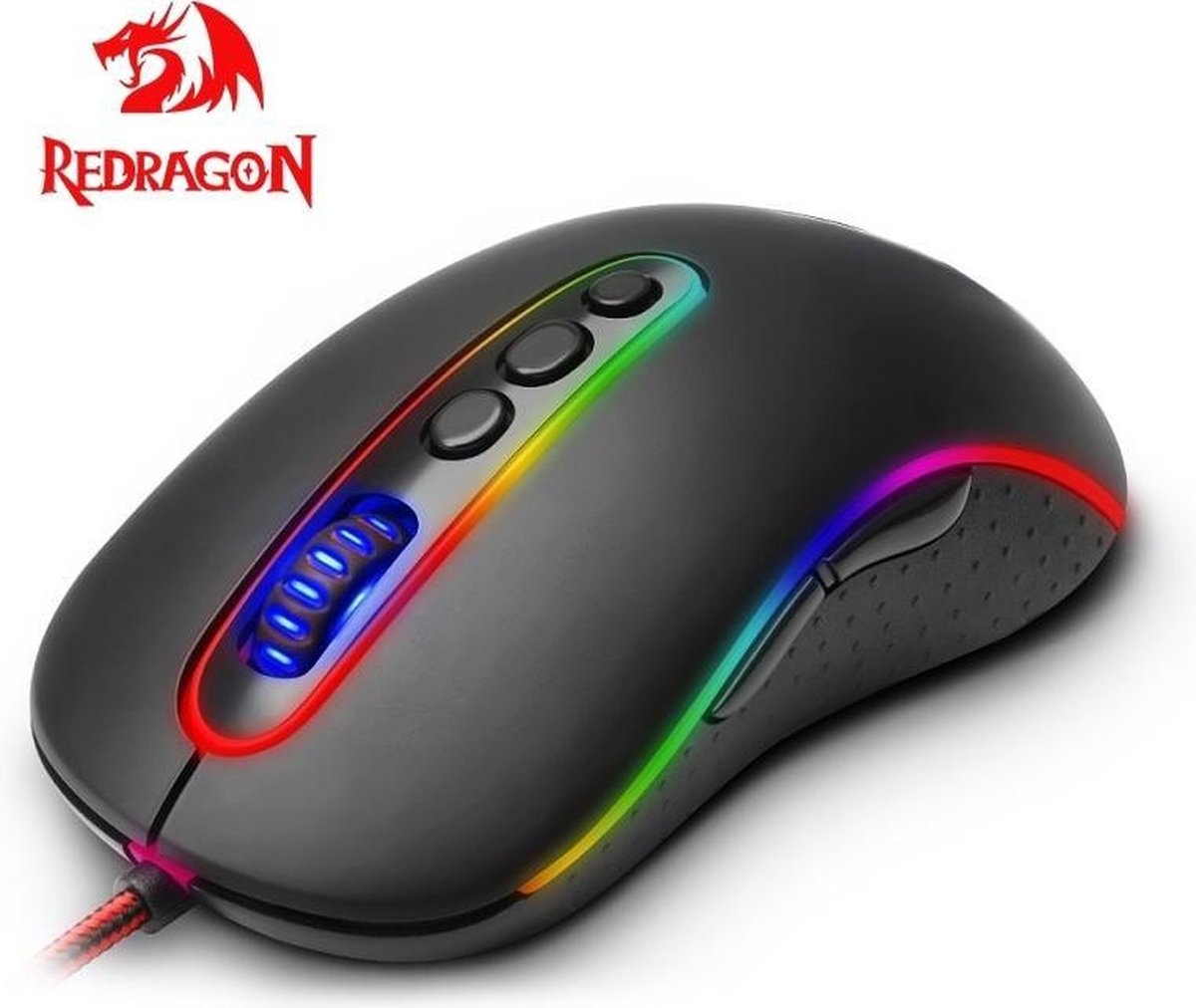 Gaming Mouse RGB LED 10 000 DPI + Programable Mechanical Buttons ...