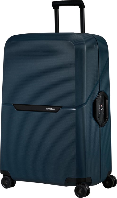 Samsonite Reiskoffer - Magnum Eco Spinner 75/28 (Medium) Midnight Blue | bol