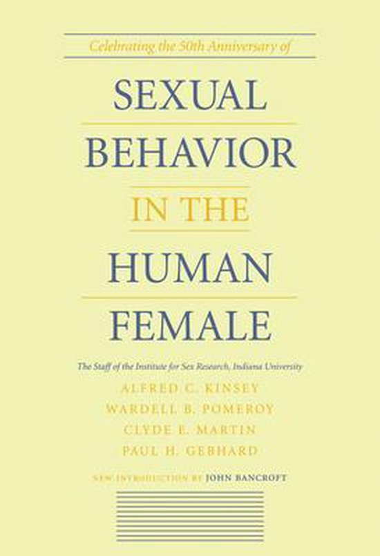 Sexual Behavior in the Human Female | 9780253334114 | Alfred C. Kinsey ...