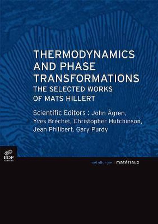 Science des matériaux / Materials- Thermodynamics and Phase Transformations |... | bol.com