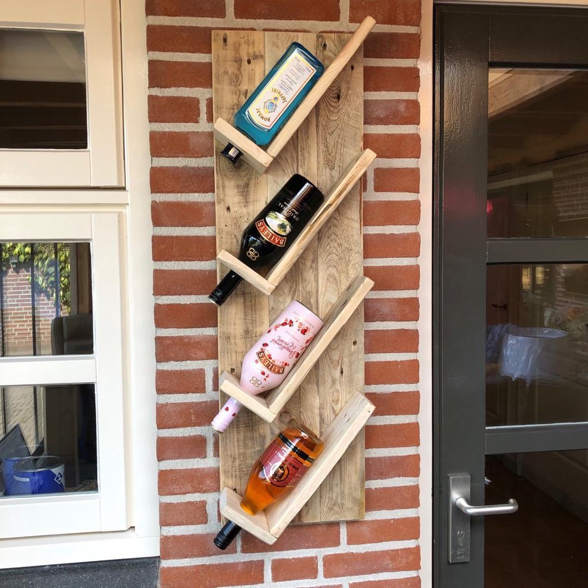 Wijn / drank rek 'Everglades' | Handgemaakt wijnrek gemaakt van ...
