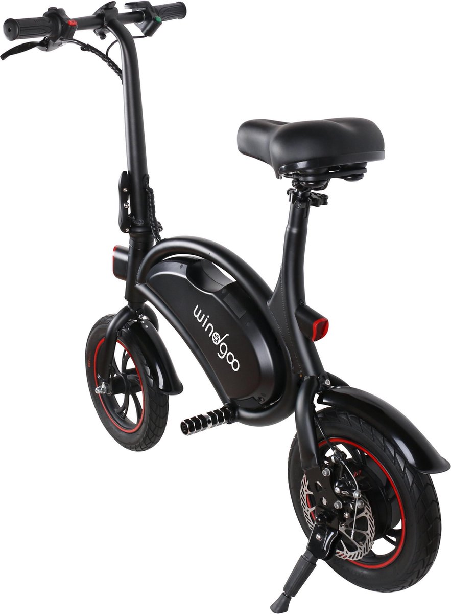 WindGoo B3 Pro – 2021 Model – Electrische Step Met Zadel – Zwart Kleur ...