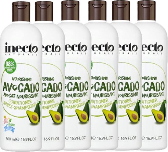 Inecto - Avocado conditioner - voordeelverpakking - 6 pak | bol