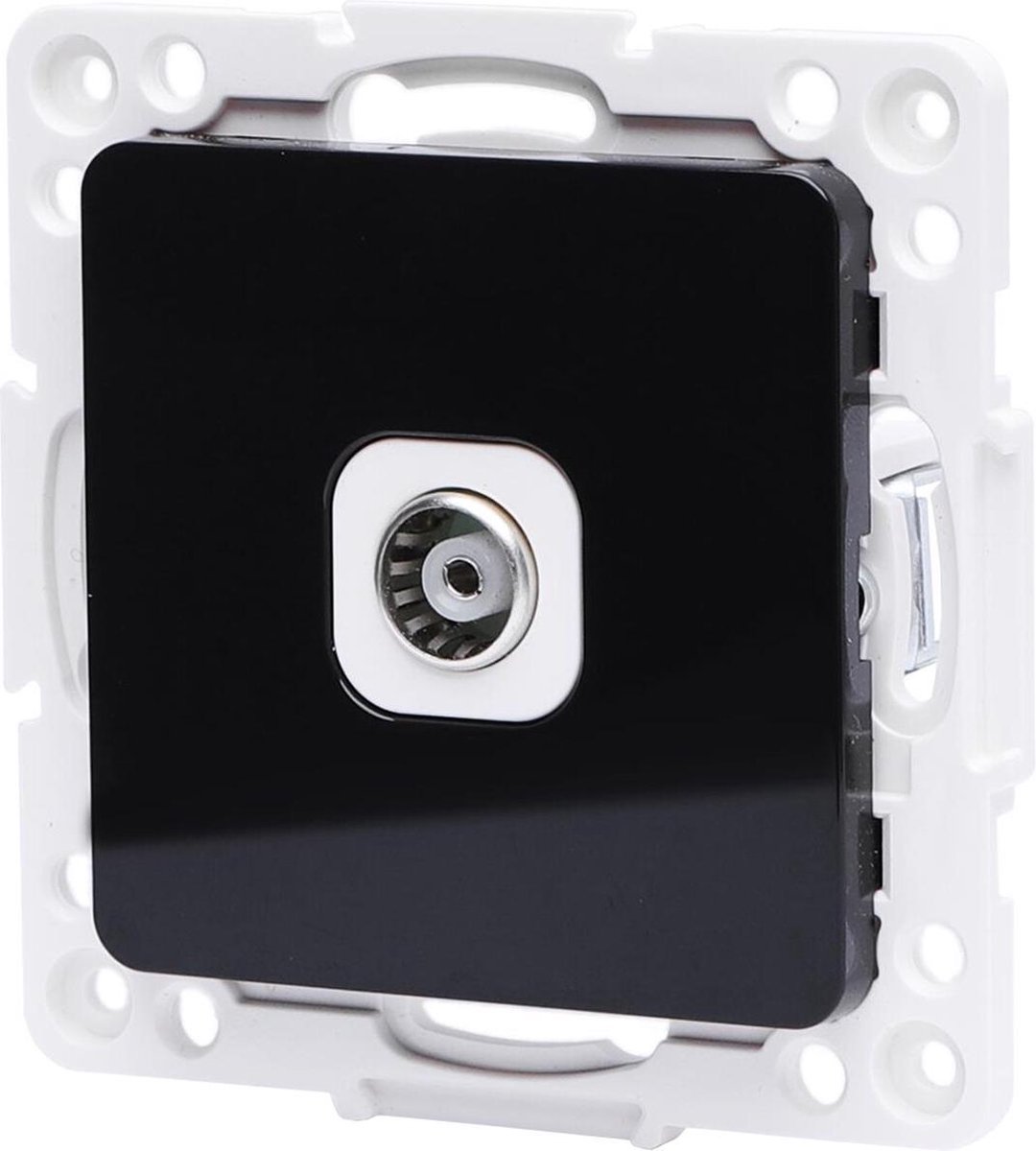 Televisie Contactdoos - Wandcontactdoos Coax - Aigi Jura - Inbouw ...