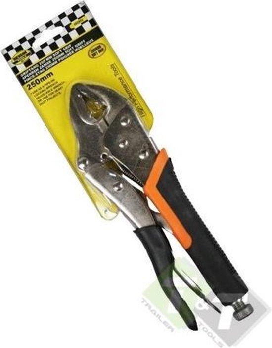 Griptang met gebogen bek, 250mm, Lastang | bol