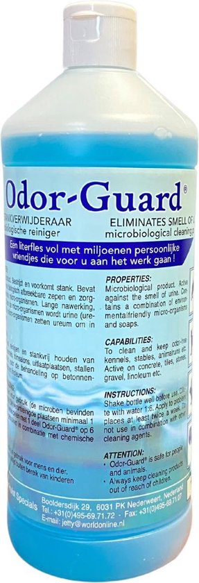 Odor Guard Urinestank Verwijderaar - Voor honden & andere dieren ...