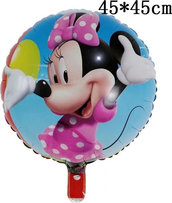 Ballon Met Rietje,Helium Ballonnen minnie ,Verjaardag Decoratie Ballon ...