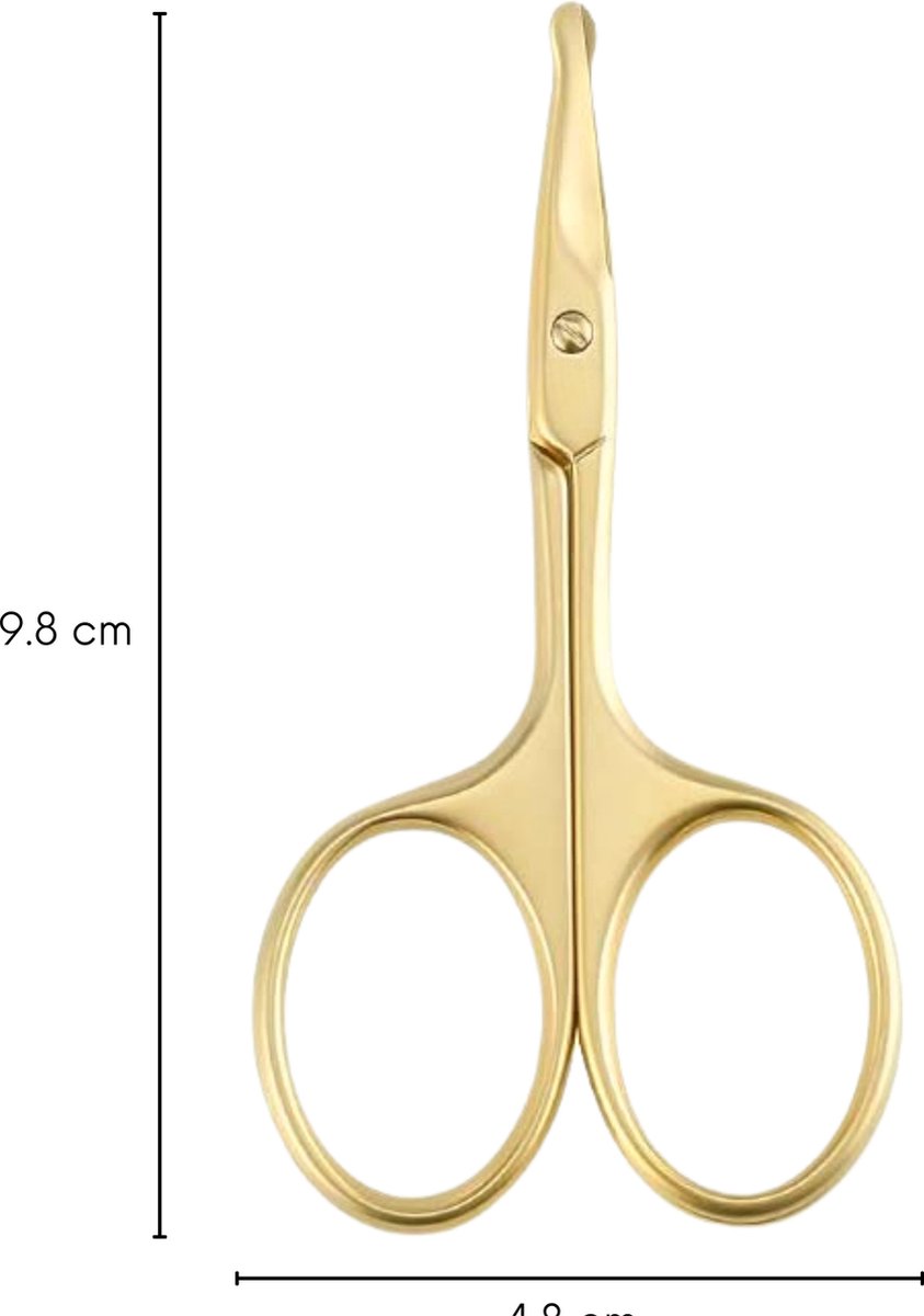 YUBBI™ Neusschaartje - Neustrimmer - Schaar voor neushaar en oorhaar ...