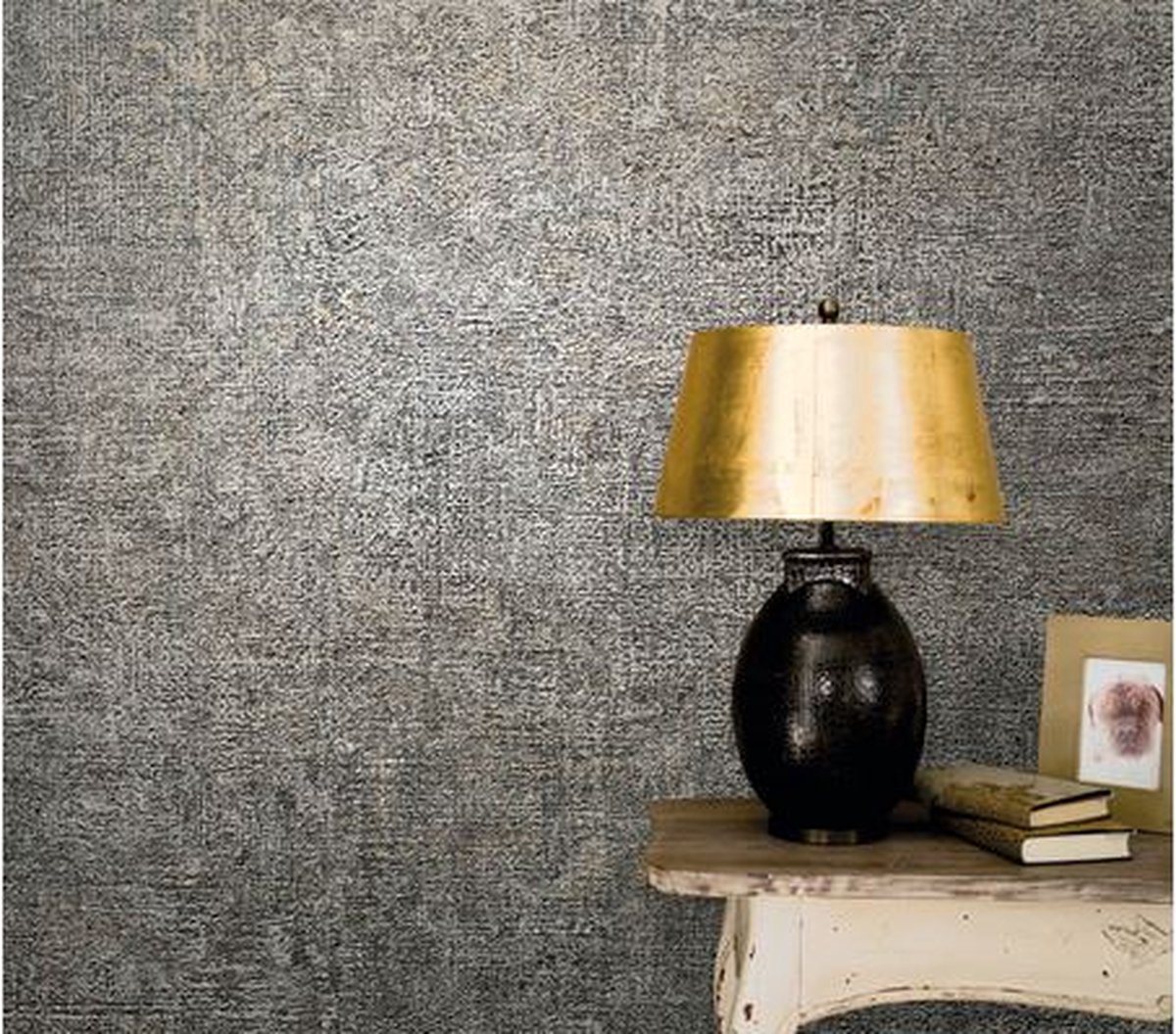 Behang - Betonlook - Wanddecoratie - Vliesbehang - Vintage Deluxe - 0 ...