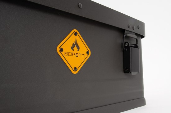 Boretti BBQ toolbox - opbergkist - aluminium | bol