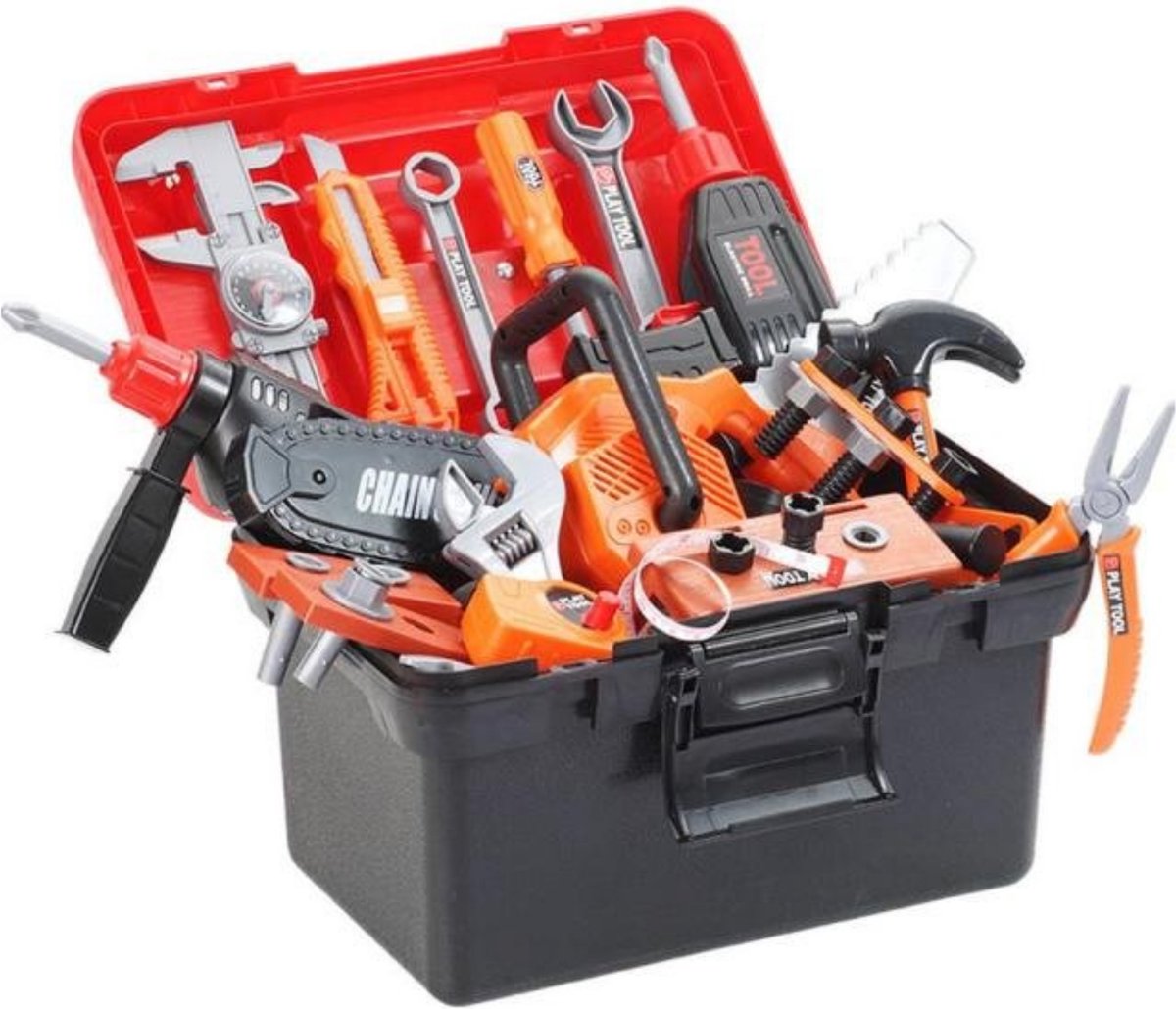 Foqu Gereedschap Kinderen Speelgoed 43 Delig - Gereedschapskoffer ...