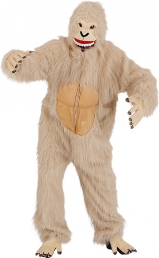 Beige yeti kostuum | bol.com