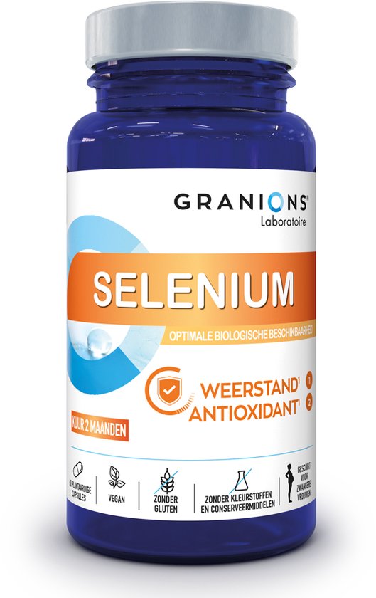 Selenium 55 µg - immuunsysteem - schoonheid van het haar - Geschikt ...