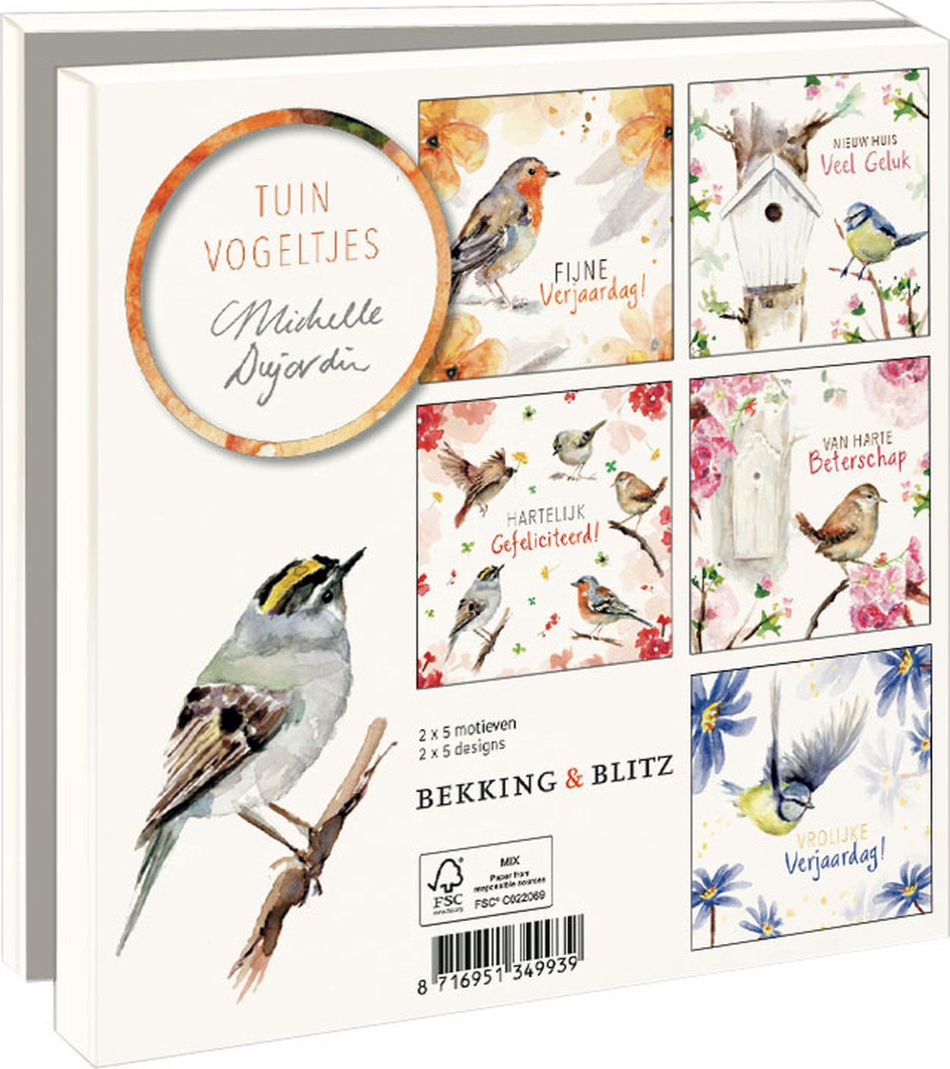 Bekking & Blitz - Wenskaartenmapje - Set wenskaarten - Kunstkaarten - Museumkaarten -... | bol.com