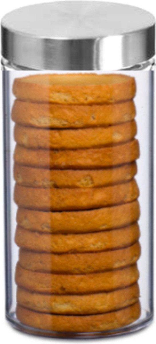 Beschuitbus Luchtdicht XXL 2L - 26 x 11 cm - Beschuitblik - Beschuit ...