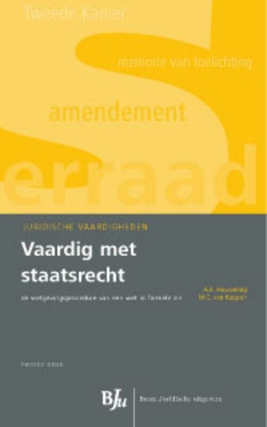 Juridische vaardigheden - Vaardig met staatsrecht | 9789089744821 | A.R ...