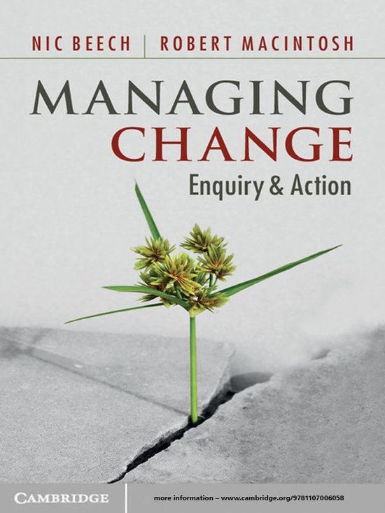 Managing Change (ebook), Nic Beech | 9781139539791 | Boeken | bol.com