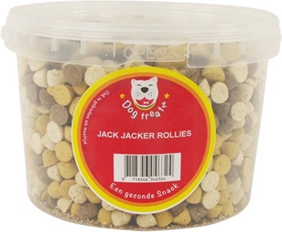 DOG TREATZ | Dog Treatz Jack Jackers Rollies Mix | bol