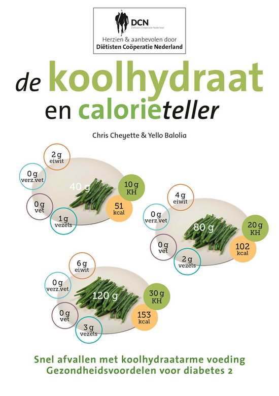 De koolhydraat en calorieteller, Chris Cheyette | 9789021574752 ...