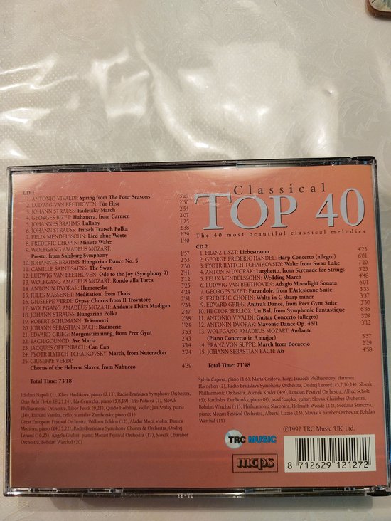 Classical Top 40, Various | CD (album) | Muziek | bol