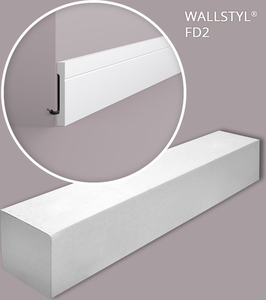 NMC FD2-box WALLSTYL Noel Marquet 1 doos 13 stukken Plint tijdeloos ...