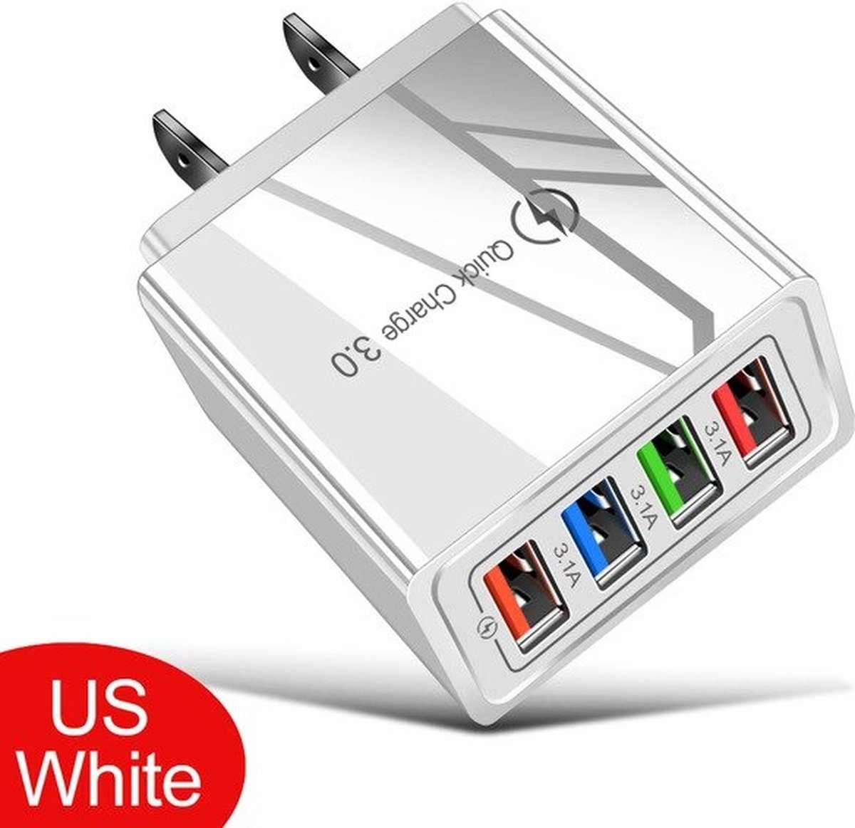 Reisstekker - USA USB oplader - Amerikaanse stekker - Usb Oplader - Usb ...