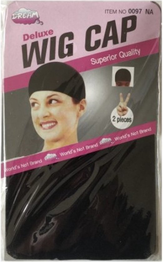 Dream Deluxe Wig Cap (Nylon - Black) | bol