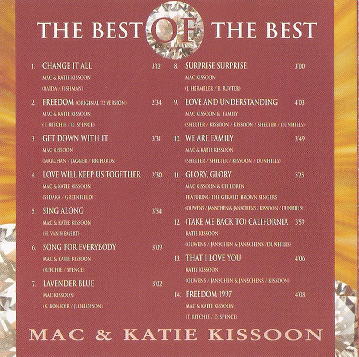 Mac & Katie Kissoon (& Family) ‎– The Best Of The Best, Mac & Katie ...