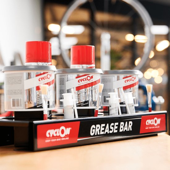 CyclOn Grease Bar metal t.b.v. vetpot - zwart | bol