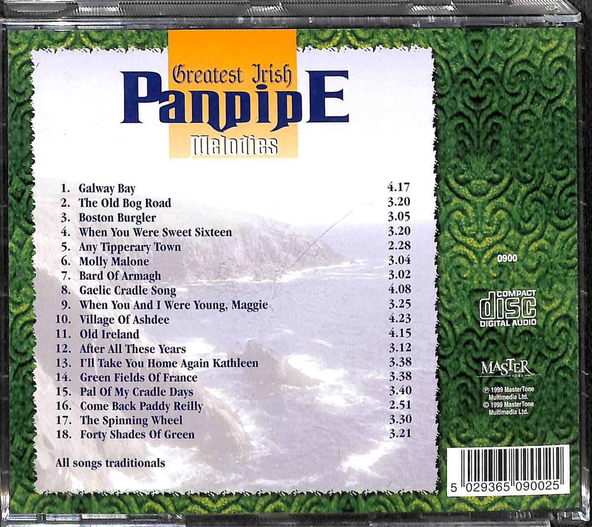 Greatest Irish Panpipe melodies CD 1, various artists | CD (album ...
