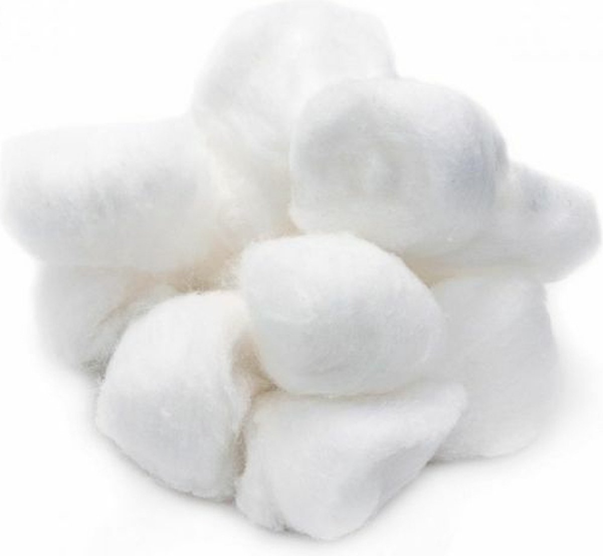 Wattenbollen Wit 500 stuks - Verbandwatten - Wattenbollen van 0.4 g ...