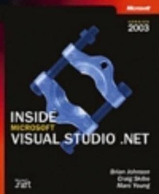 Inside Visual Studio.NET | 9780735618749 | B. Johnson | Boeken | bol