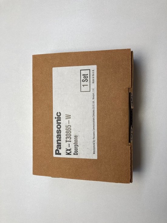 Panasonic KX-T30865-W Intercom opbouw grijs | bol.com