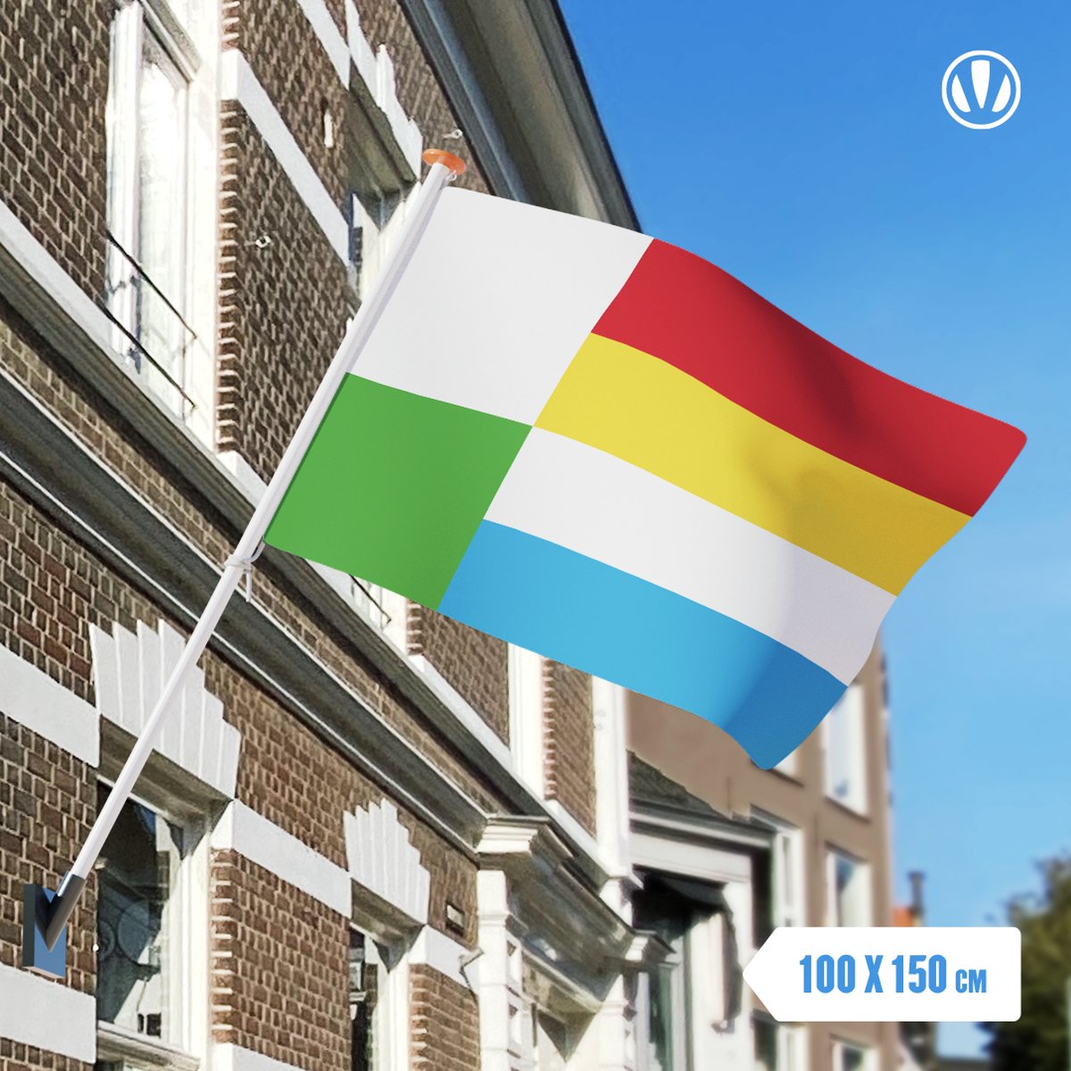 Vlag Oss 100x150cm | bol.com
