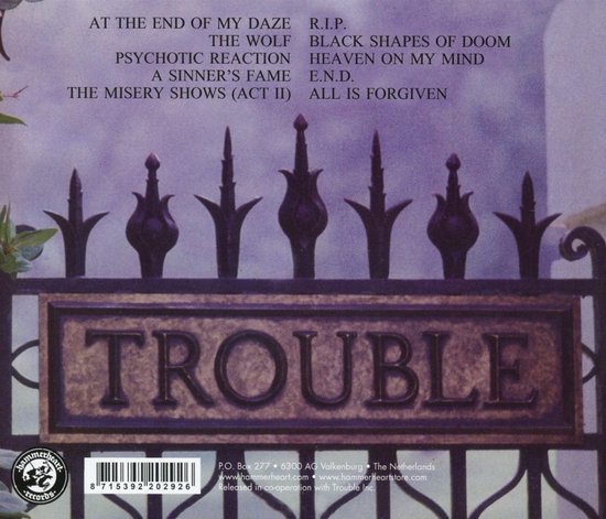 Trouble - Trouble (CD) (Remastered), Trouble | Muziek | bol