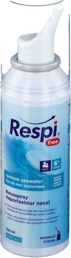 Respi Free Isotonic Family Spray 100ml | bol