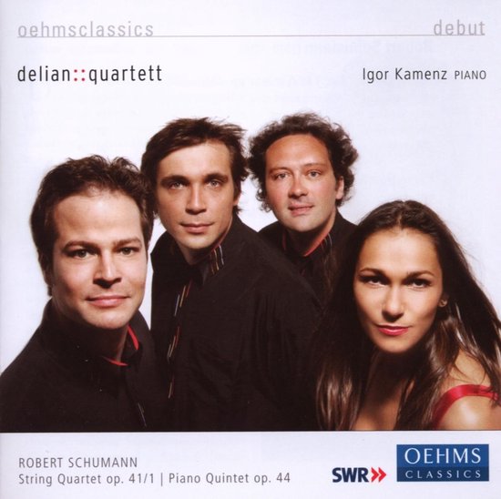 Delian::Quartet, Ogor Kamenz - Schumann: String Quartet Op.41 No.1/Piano Quintet Op.44... | bol.com
