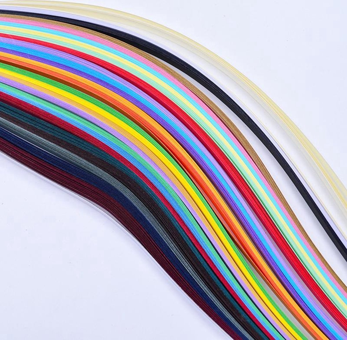 Filigraan papier - Quilling stroken 7MM x 54CM - 260 stuks | bol.com