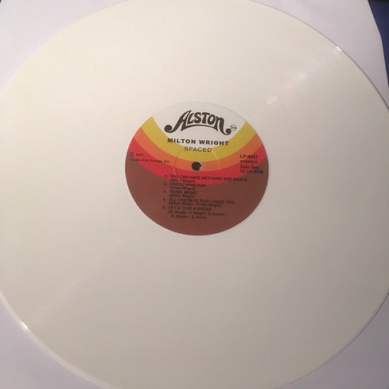 Spaced LP (White Vinyl), Milton Wright | Muziek | bol