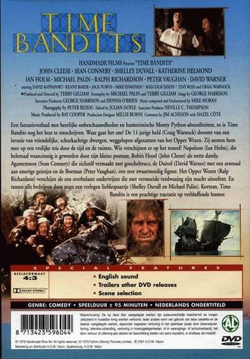 Time Bandits (Dvd), Katherine Helmond | Dvd's | bol.com