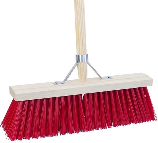 Synx Tools - Balai de rue Nylon Rouge 50cm - Balais - Balayeuses ...