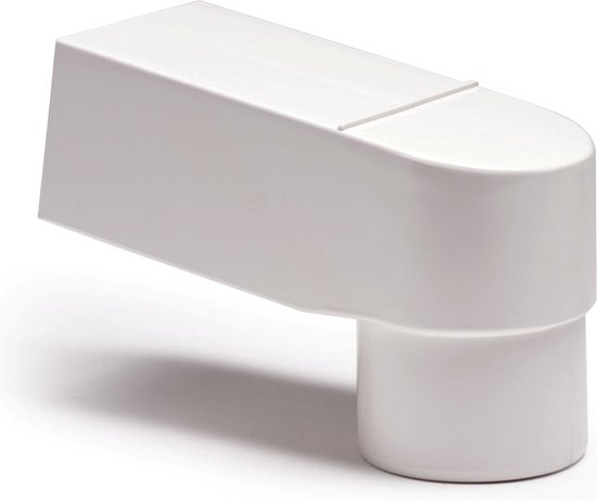 PVC Stadsuitloop 70-80mm 60x80mm wit L=143mm | bol