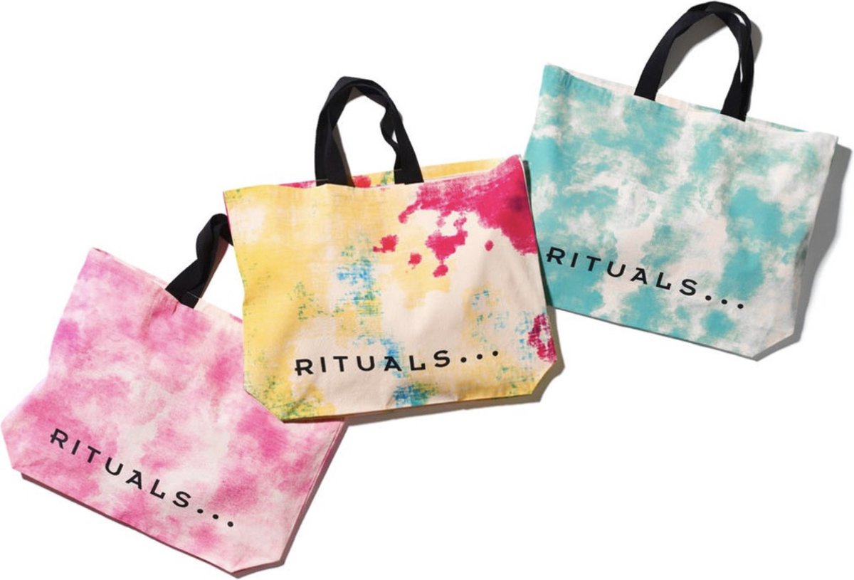 Rituals Tiny Miracles Beach Bag Pink (Roos) | bol.com