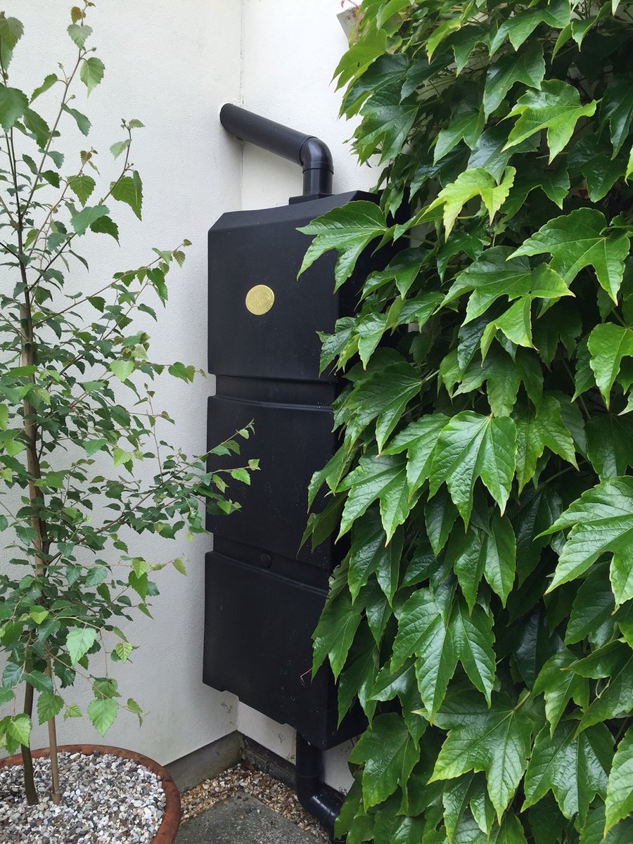 Prestige Regenton Zandkleur (waterton) 100L (incl. kraantje en aan de ...