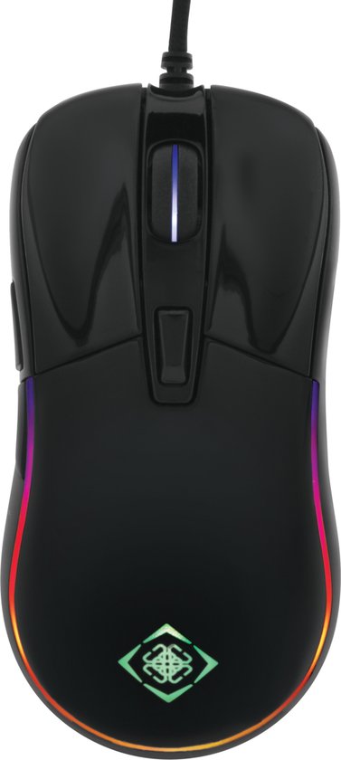 Deltaco Gaming DM410 Wired Optical Gaming Mouse, RGB LED with software ...