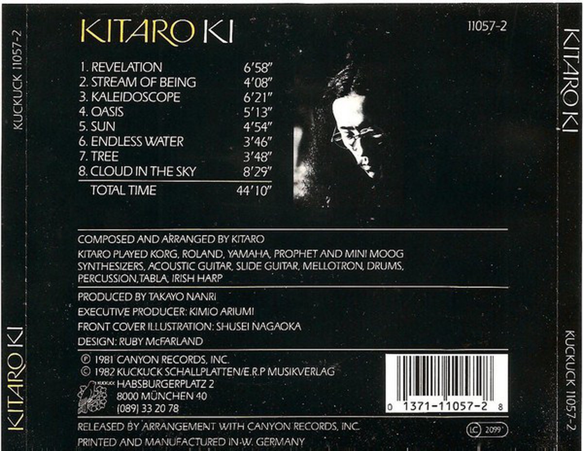 Kitaro - Ki (Cd Album), Kirtaro | CD (album) | Muziek | bol.com
